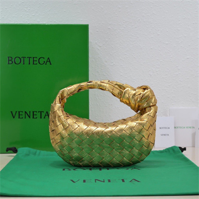 BV Mini Jodie In Lambskin Leather Gold Color – hazelluxury