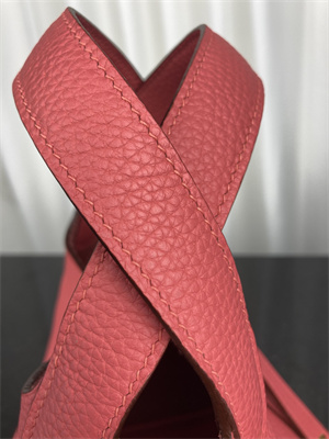 Picotin Lock Bag Taurillon Clemence Leather 18/22CM Gold/Silver Tone ...